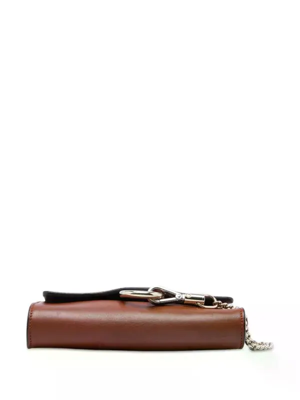Chloé Faye Chain Crossbody Bag - Brown