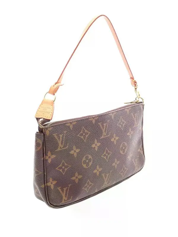 LOUIS VUITTON 1999 Monogram Pochette Accessoires Shoulder Bag