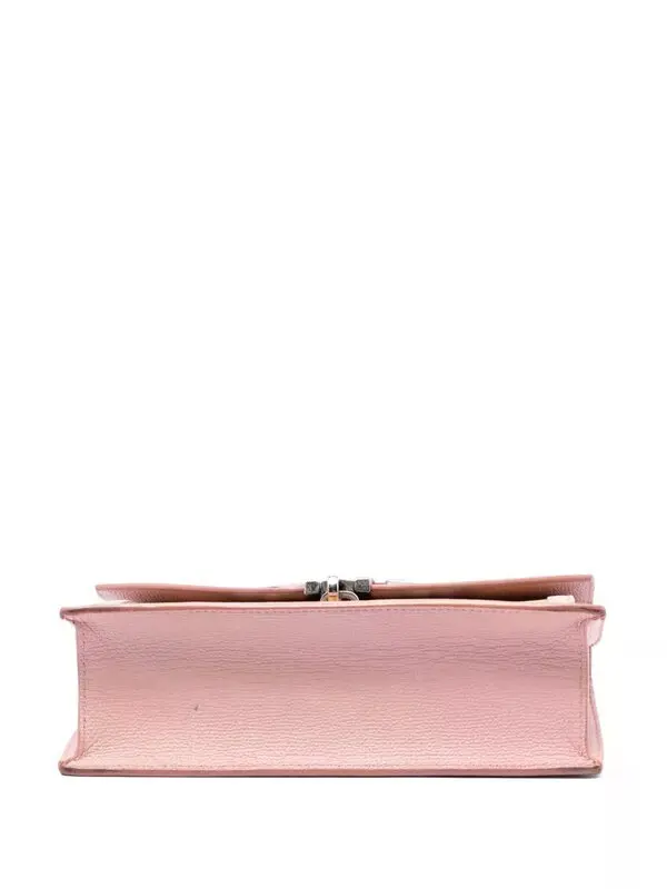 Burberry 2000-2017 Small House Check Canvas Macken Crossbody Bag