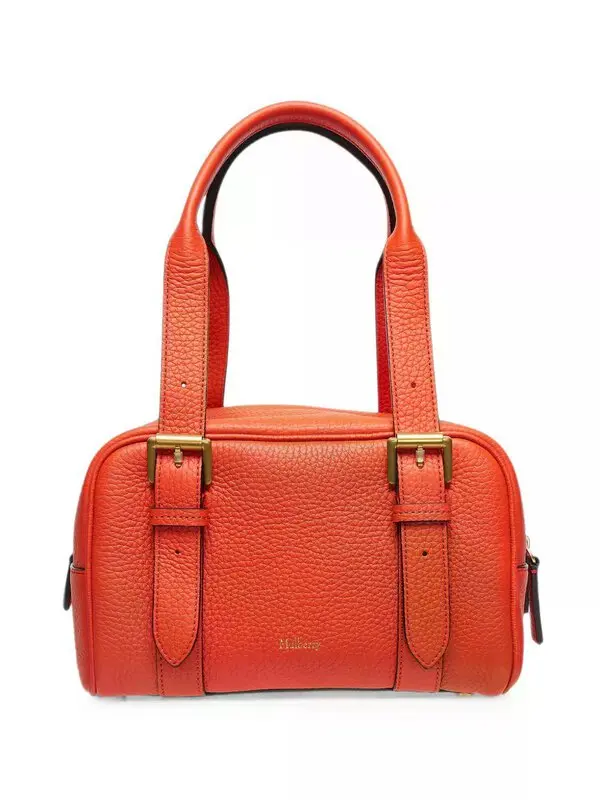 Mulberry Small Boston Tote Bag - Orange