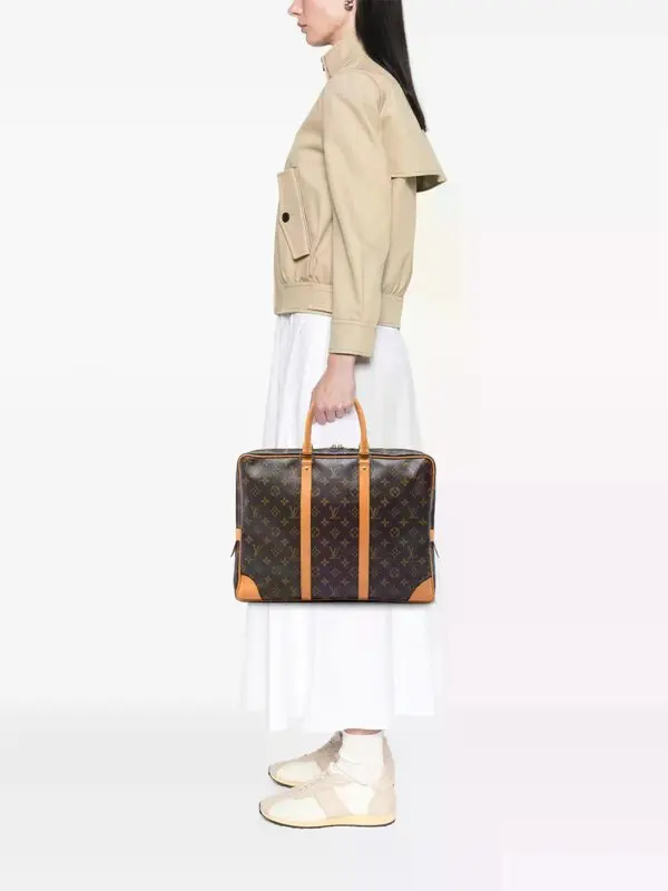 LOUIS VUITTON Monogram Porte Documents Voyage Business Bag