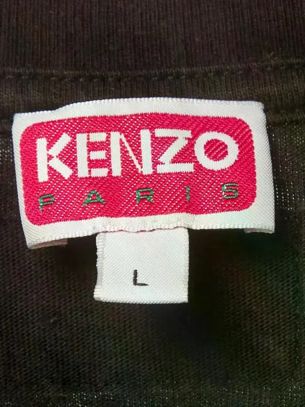 Kenzo Tiger Logo-embroidered T-shirt