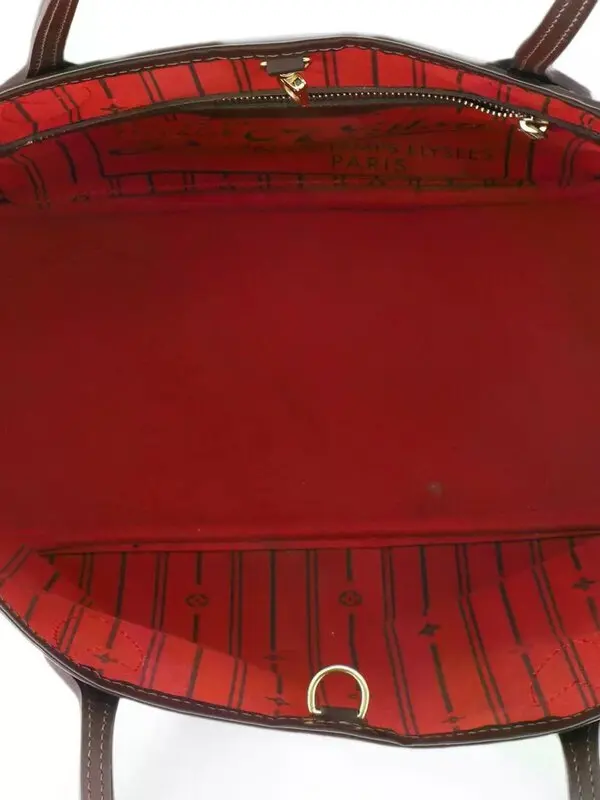LOUIS VUITTON Neverfull Damier Pm Tote Bag - Brown