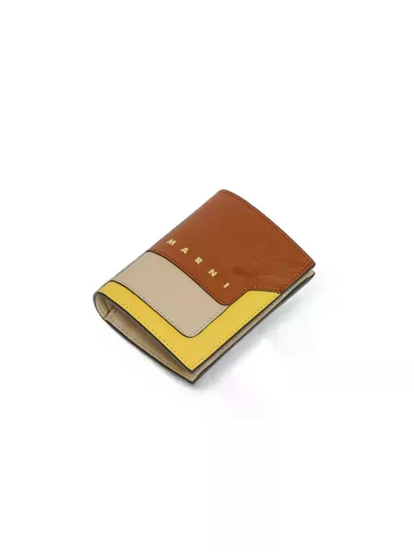 Marni Saffiano Leather Bifold Wallet