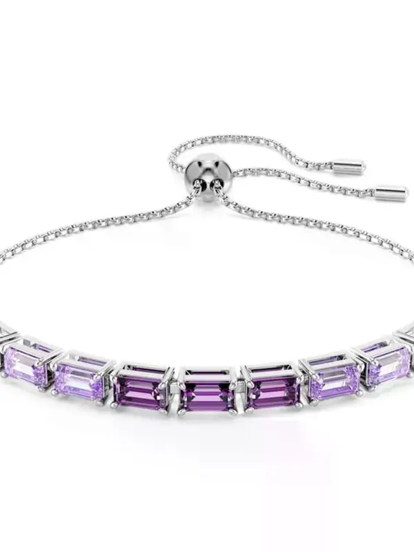 SWAROVSKI Matrix Crystal Bracelet - Silver