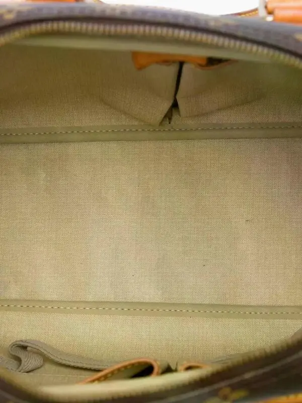 LOUIS VUITTON Monogram Deauville Handbag - Brown