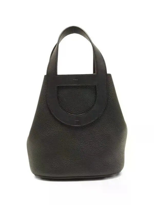 Hermès 2023 In The Loop 18 Leather Tote Bag - Black