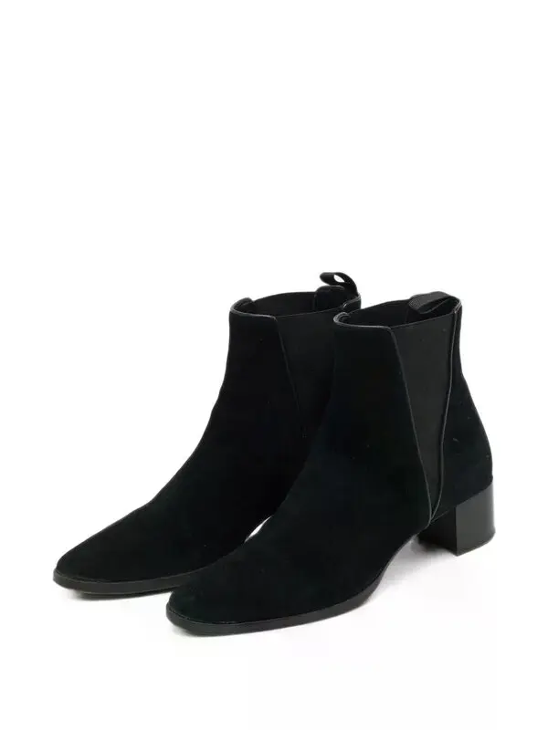 GIUSEPPE ZANOTTI Suede Ankle Boots - Black