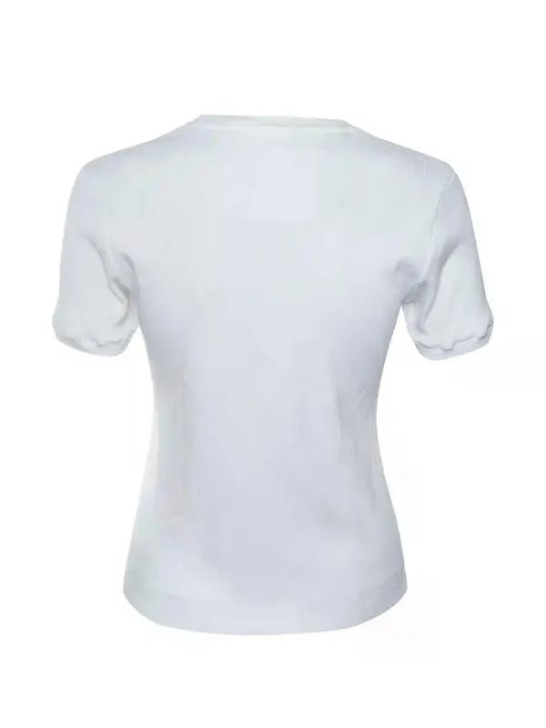 Givenchy Rib Knit 4g Logo Plaque T-shirt