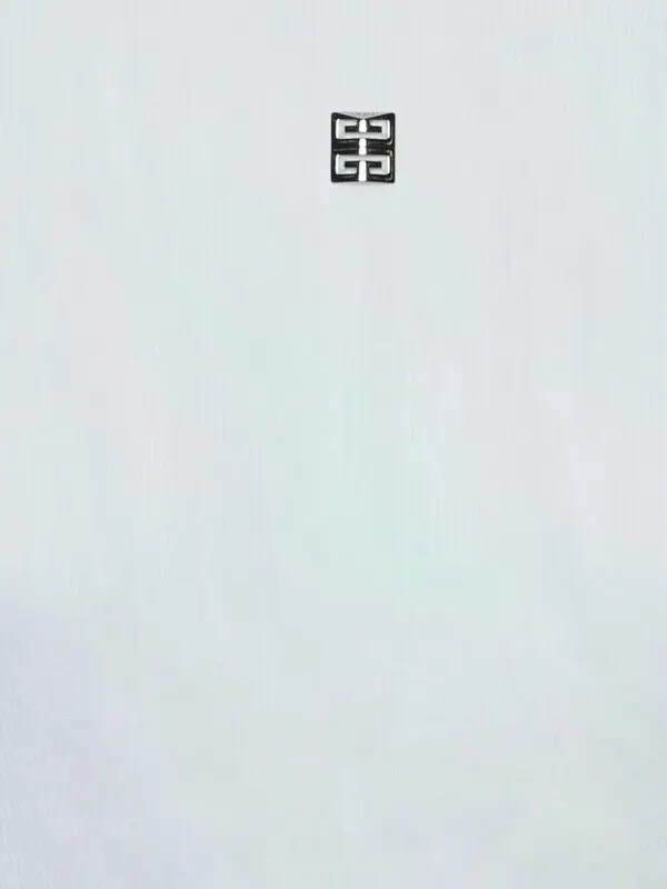 Givenchy Rib Knit 4g Logo Plaque T-shirt