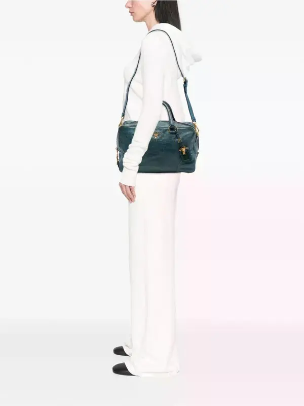 Prada 2000-2013 Vitello Shine Satchel