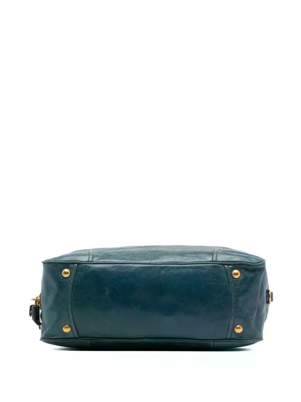 Prada 2000-2013 Vitello Shine Satchel