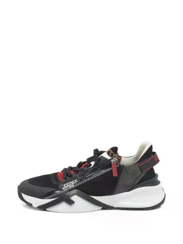 Fendi Flow Low-top Sneakers - Black