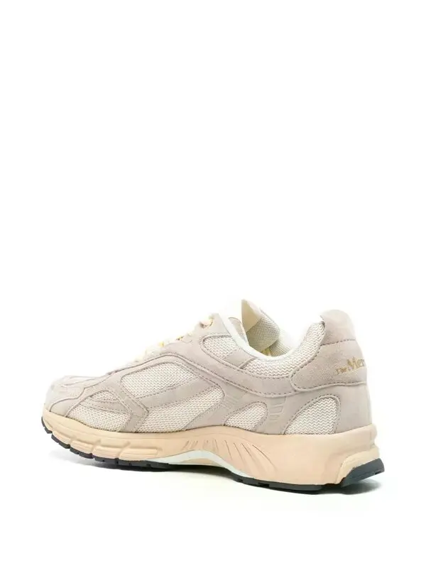 THE MERCER BRAND The Re-run Panelled Mesh Sneakers - Neutrals