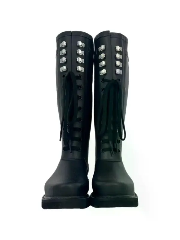 Off-White 2019 Lace-up Knee-high Boots
