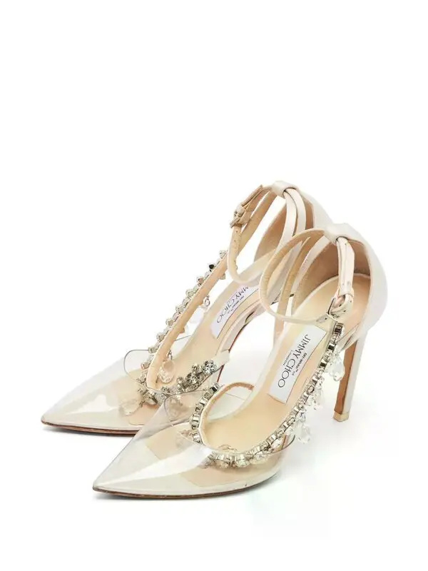 JIMMY CHOO Victoria Crystal Embellished Pumps