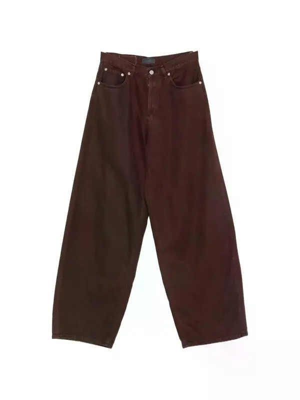 HAIKURE Wide-leg Jeans - Brown