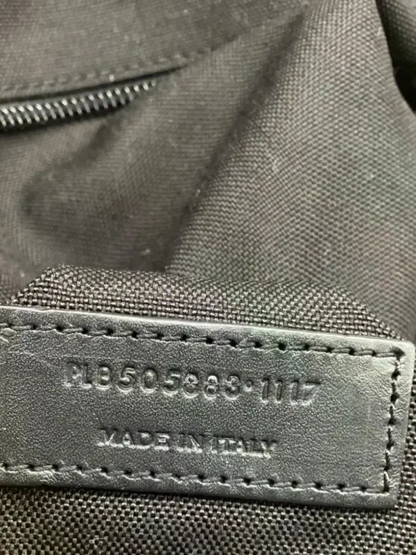 Saint Laurent Noe Patched Backpack