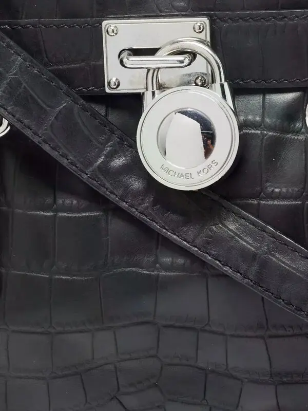 Michael Kors Hamilton Croc-embossed Tote Bag