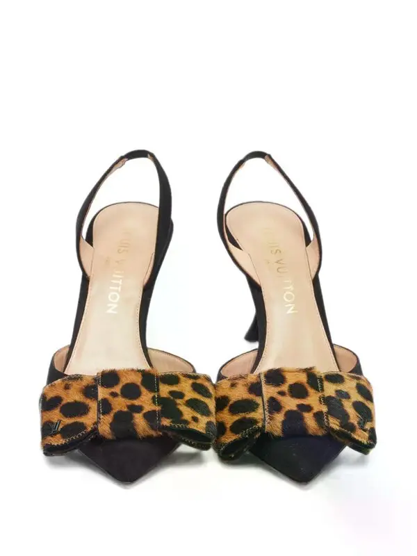 LOUIS VUITTON Blossom Calf-hair Pumps