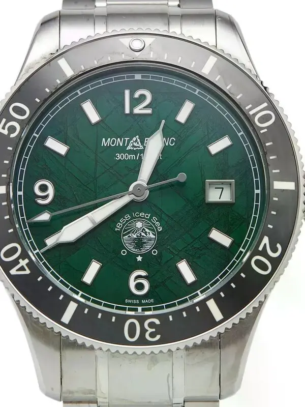 Montblanc 1858 Iced Sea 41mm Watch - Green