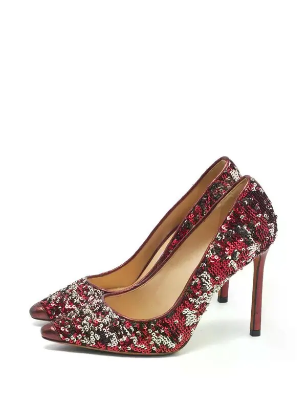 JIMMY CHOO Anouk Sequin Pumps