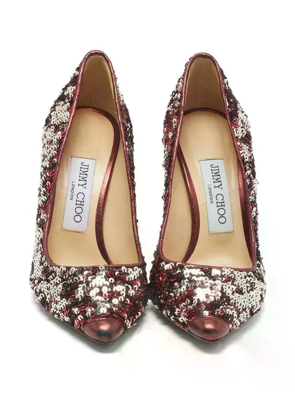 JIMMY CHOO Anouk Sequin Pumps