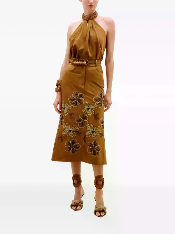 Silvia Tcherassi Ann Halterneck Blouse
