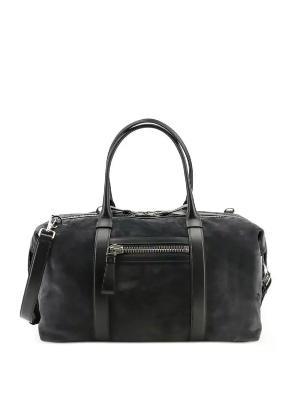 TOM FORD Buckley Suede Holdall - Grey