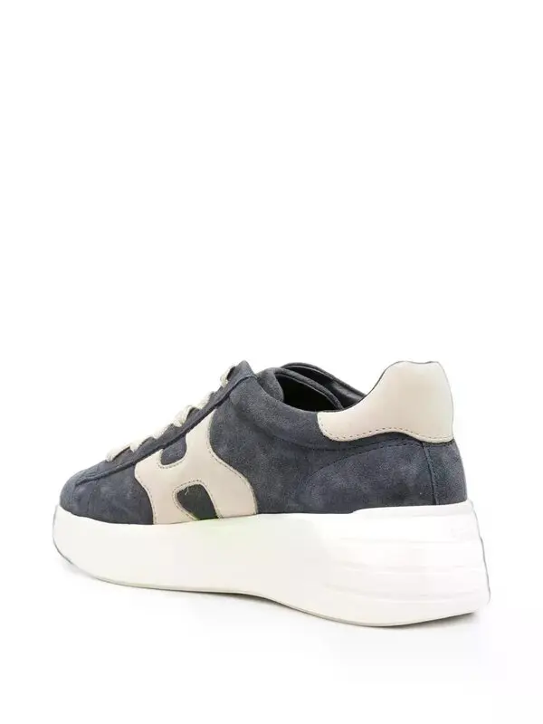 Hogan Rebel Logo-patch Suede Sneakers