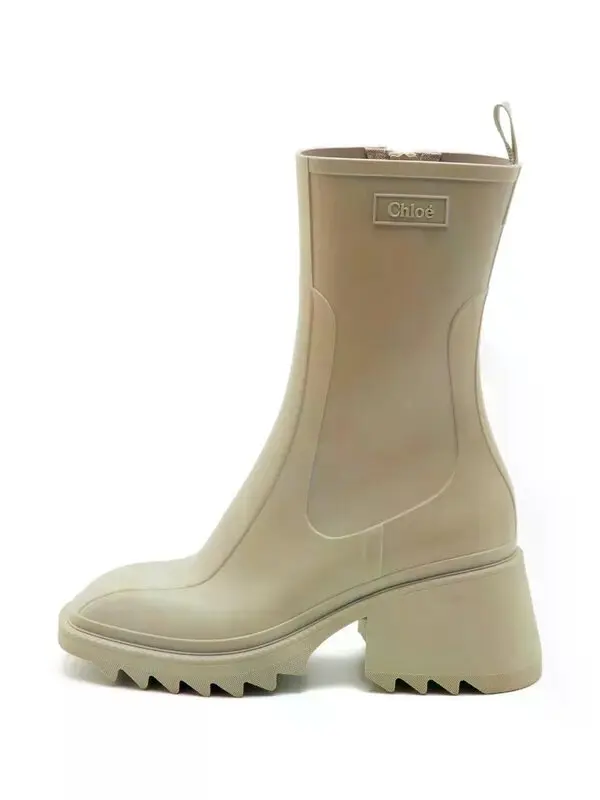 Chloé Betty Rubber Boots - Neutrals