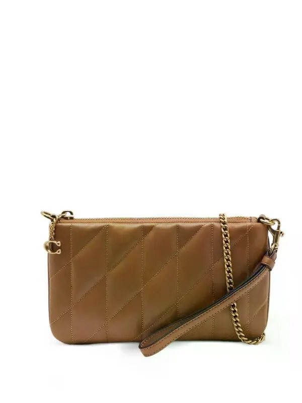 COACH Pillow Quilting Clutch Bag - Brown