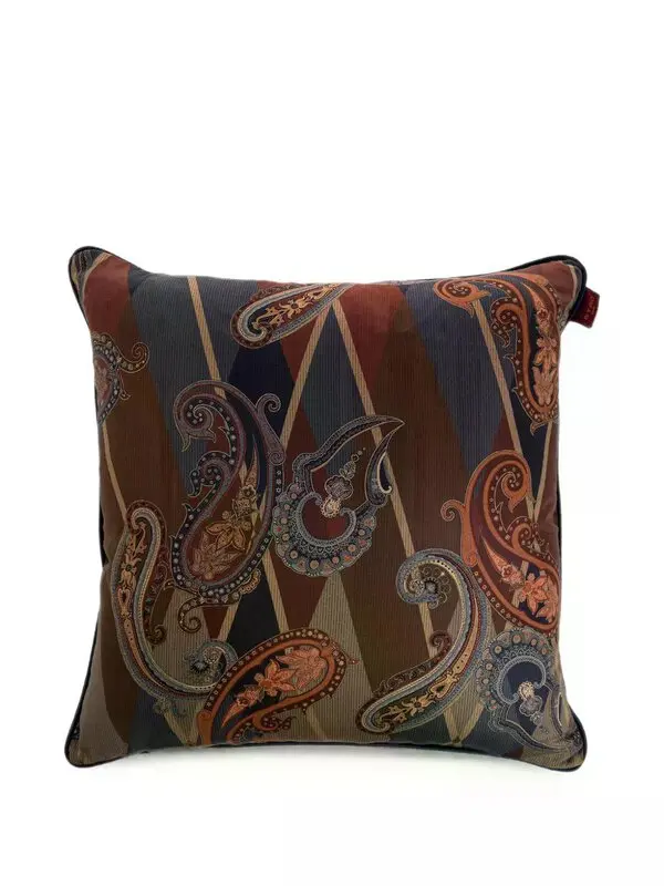 Etro Paisley Geometric-pattern Cushion