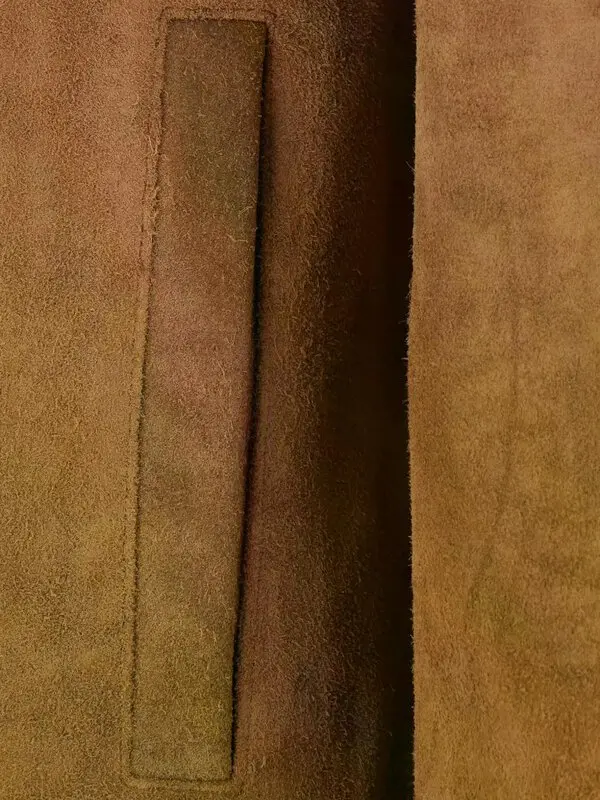 FOUND Western Yoke Zip-up Suede Jacket
