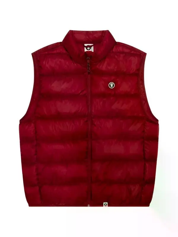 AAPE BY *A BATHING APE Moonface Padded Vest - Red