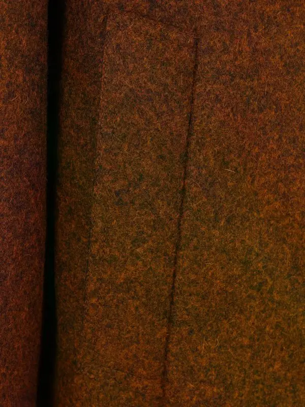 JIL SANDER Felt Wool Coat