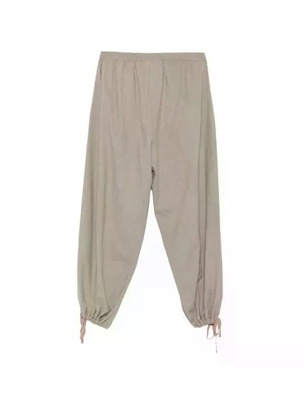 ALYSI Elasticated-waist Drawstring-cuff Trousers