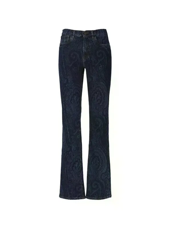 Etro Paisley-print Jeans