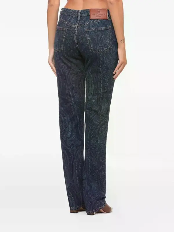 Etro Paisley-print Jeans