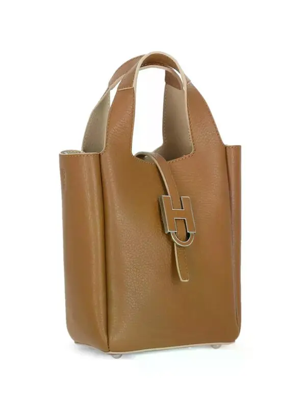 Hogan Mini Shopping Bag With H Pendant