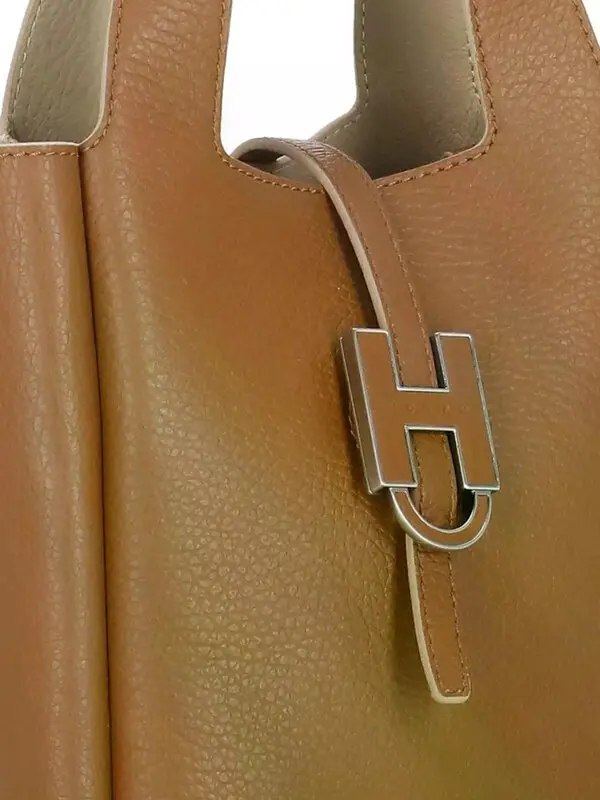 Hogan Mini Shopping Bag With H Pendant