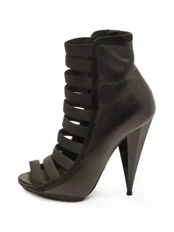 Gucci Olimpia Caged Sandals - Black