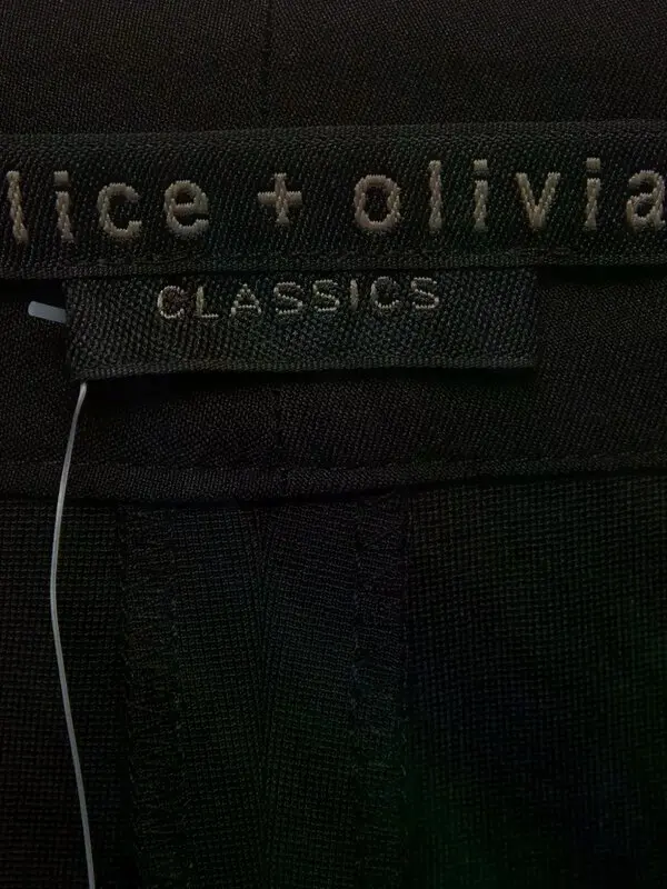 Alice + Olivia Emiko Split-cuff Trousers