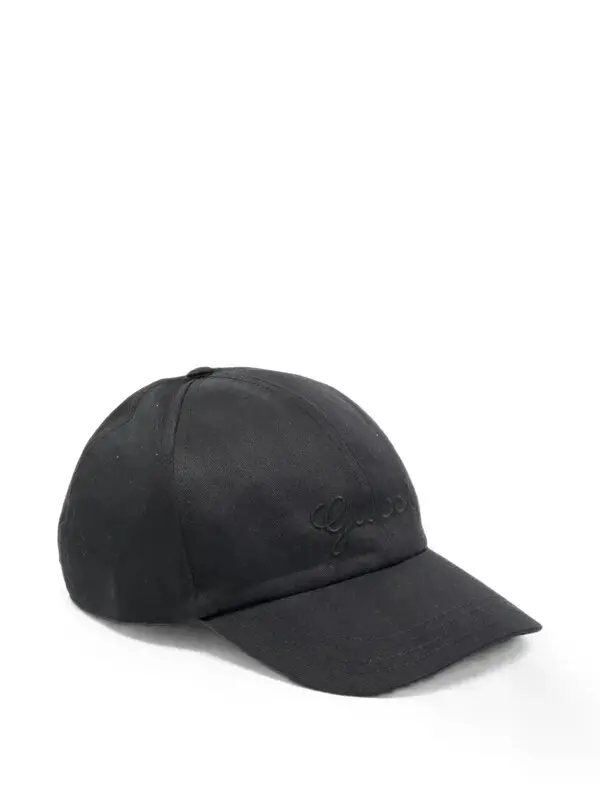 Gucci Logo Embroidered Baseball Cap