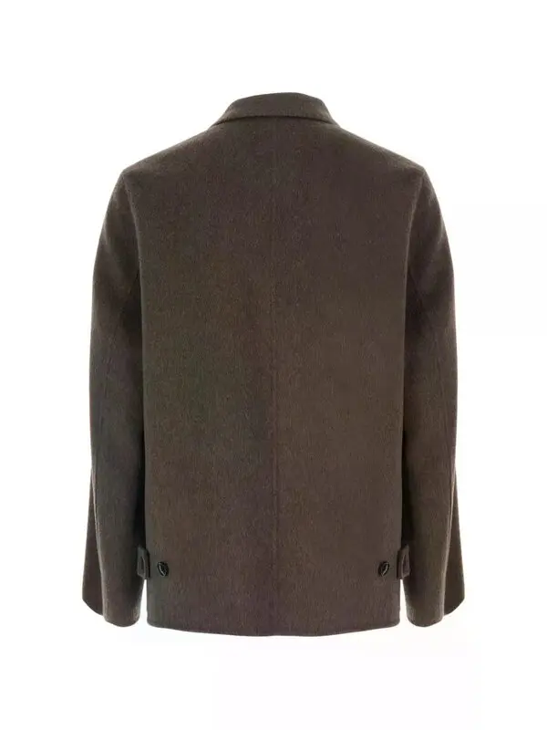 Mauro Grifoni Button-fastening Brushed Coat