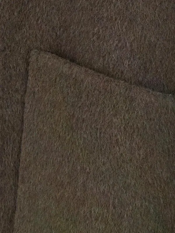 Mauro Grifoni Button-fastening Brushed Coat