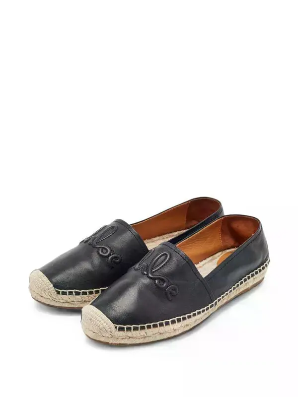 Chloé Isla Logo-embroidered Espadrilles