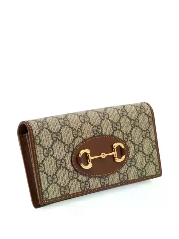 Gucci Horsebit 1955 Gg Supreme Wallet
