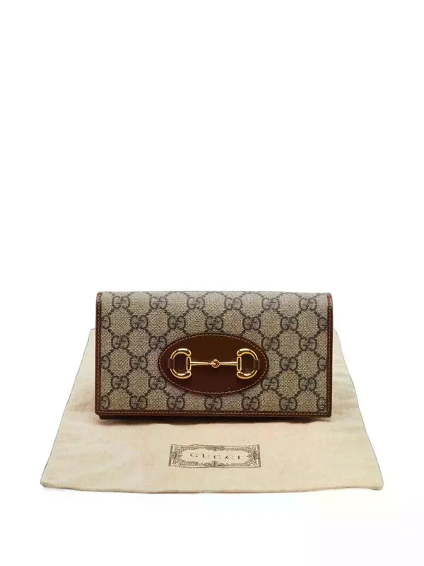Gucci Horsebit 1955 Gg Supreme Wallet