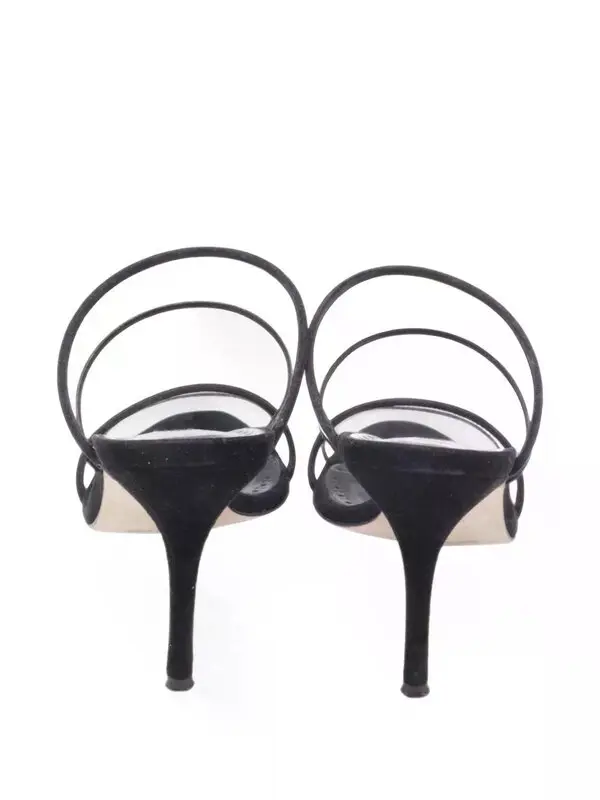 Manolo Blahnik Pvc Strap Mules